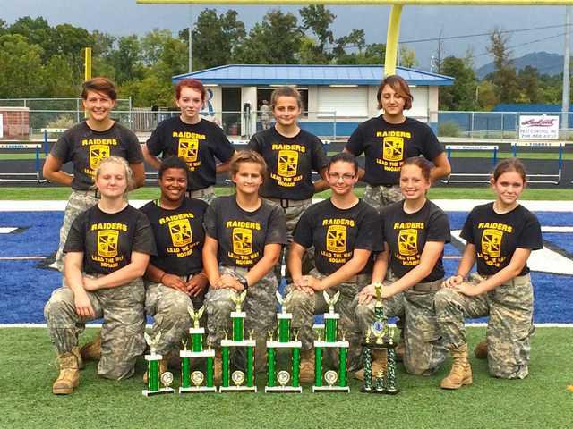 JROTC girls bring home first place - Southern Standard