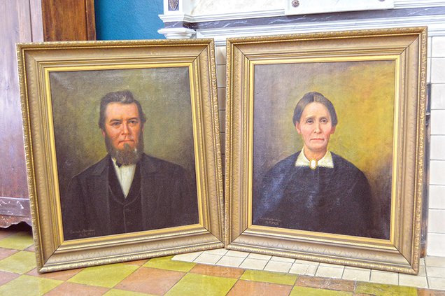 Magness portraits lovingly restored - Southern Standard