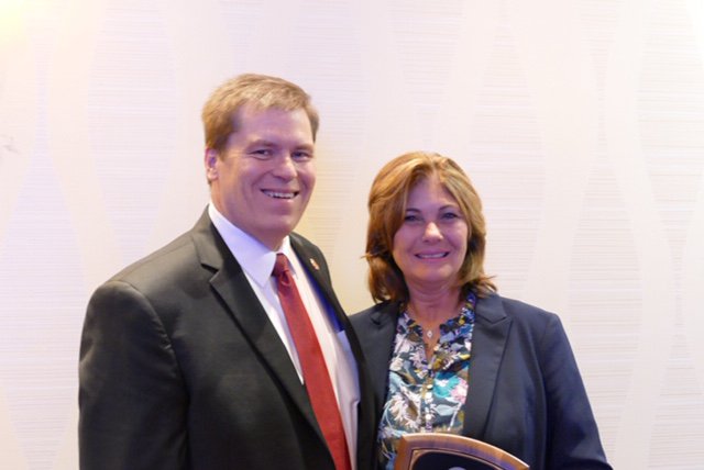 Zavogiannis gets award from state conference - Southern Standard