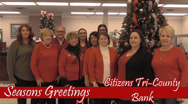 Seasons Greetings - Citizens Tri-County Bank - Southern Standard