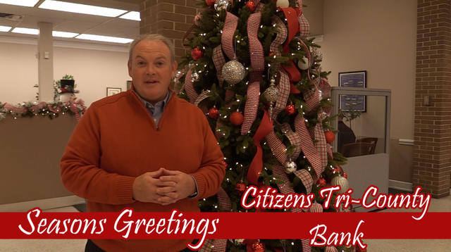 Seasons Greetings - Citizens Tri-County Bank - Southern Standard