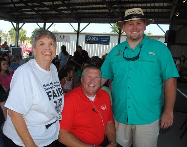 Michael Hale, State Representative open the fair - Smithville Review