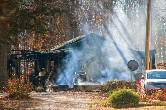 Home destroyed by fire - Southern Standard
