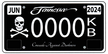 License plate helps fight blindness - Southern Standard