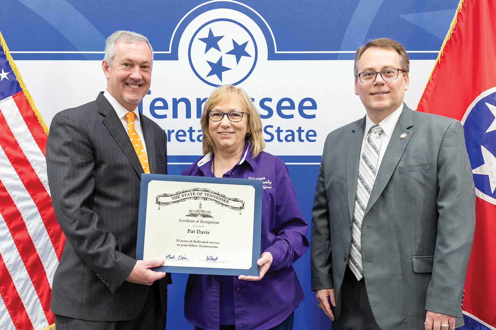 Election Commission honored - Southern Standard